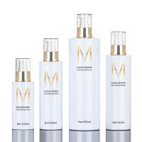 Quality Wholesale 120ml 200ml 250ml 500ml Round Cosmetic Body Mist Atomizer Plastic for sale