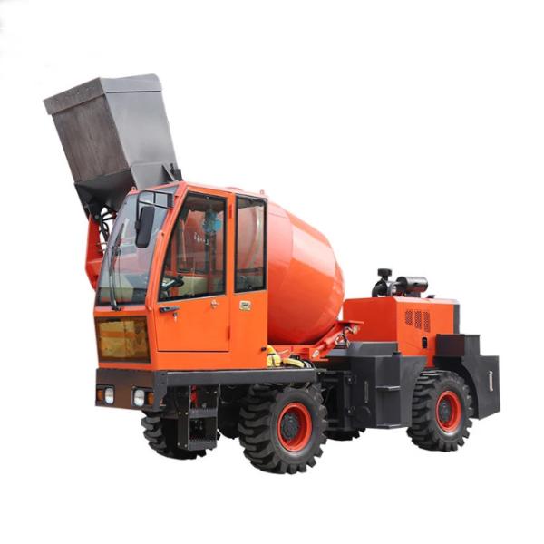 Quality 1.6m³ Mobile Diesel 4X4 Self Loading Concrete Mixer Truck for sale