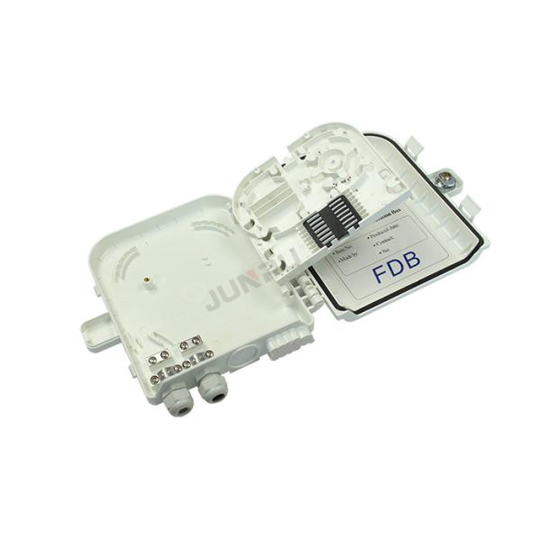 Quality 8 Port Wall Mounted Fiber Optic Distribution Box , Optical Termination Box for sale
