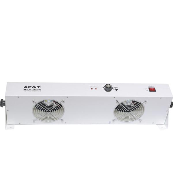 Quality Two Fan Overhead Ionic Air Blower For Injection Machine Static for sale