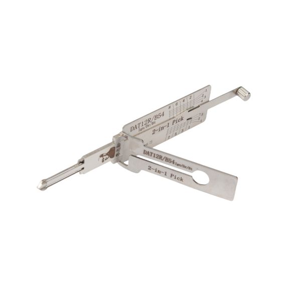 Quality Lishi 2-in-1 Tool with Laser-Etched Scales Lightweight Construction and Compact for sale