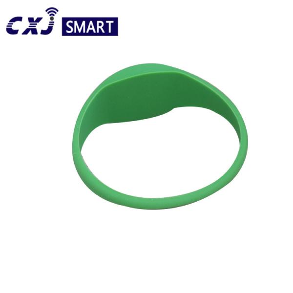 Quality Rubber Silicone RFID NFC Bracelet Ultralight Ev1 NFC 213 OEM for sale