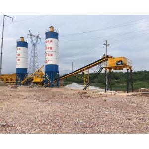 Quality Hzs50 Concrete Batching Plant Twin-shaft Concrete Mixer Concrete Batching Plant for sale