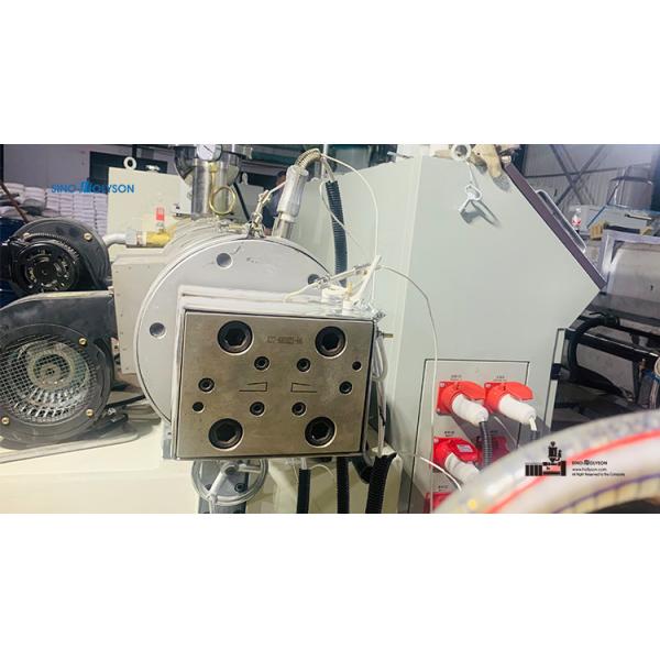 Quality 30kw Automatic PVC Angle Line Making Machine 60-80kg/H for sale