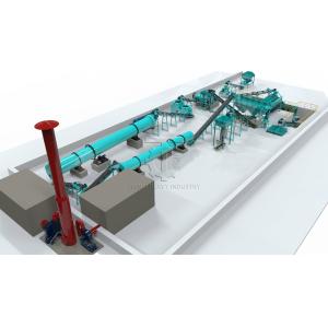 Quality Ball Type Manure Granulator Plant Organic Fertilizer Production Line for sale