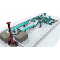 Quality Manure Granulator Production Line Organic Fertilizer Granulator Production Line for sale