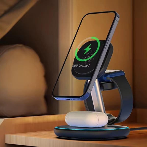 Quality Fast Charging Multi Function Holder Magnetic 15 Watt Fast Charger for sale