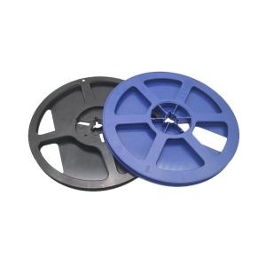 Quality 24mm Plastic Cable Reel , Blue Empty Wire Reels For SMD Resistor Packing for sale