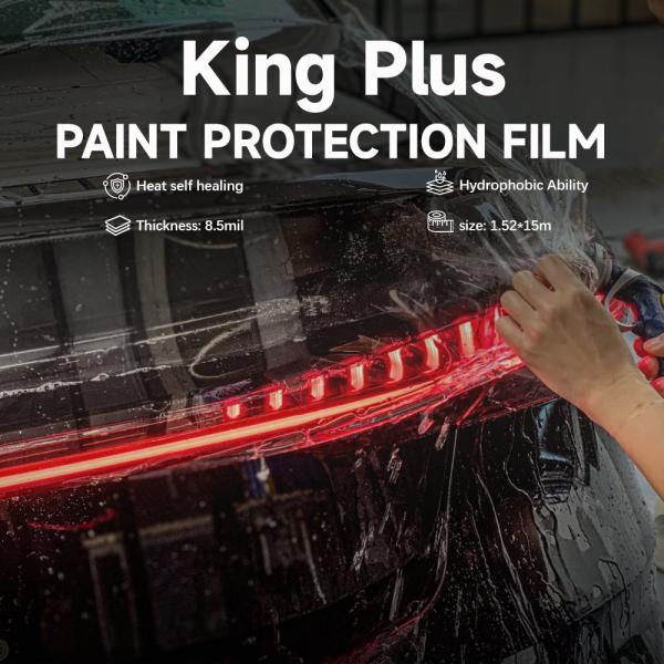 Quality King Plus Self Healing TPU Paint Protection Film Anti Yellowing Anti Scratch 8.5mil for sale