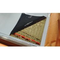 Quality 1.0mm Thickness Gold Mirror Etched Stainless Steel Sheet Slit Edge for sale