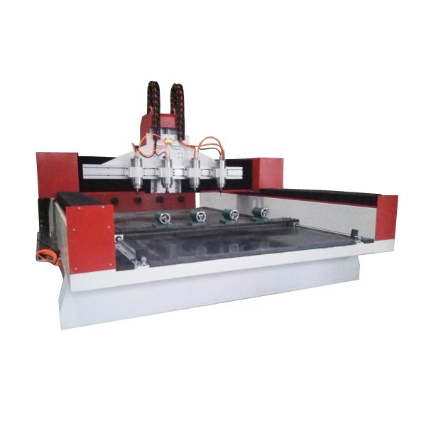 Quality Wood CNC Rotary Engraving Machine 4 Axis Cutting Router Machine 4 Spindle Head for sale