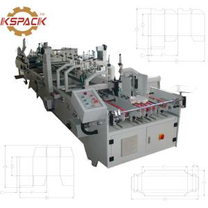 Quality Paperboard Box Folder Gluer Machine 7KW 380V 8900 X 1100 X 1350mm KSHG 800 Model for sale