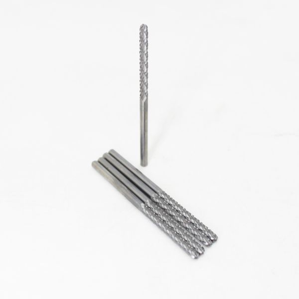 Quality Solid Carbide Rotary Burrs for Lock Opening with Customizable Sizes and TiN for sale