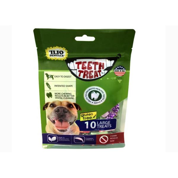 Quality Flat Bottom Bag Packaging Printed Bags Dog Food Pouch Pet Food Packaging for sale