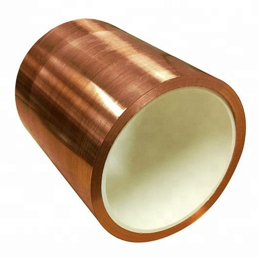 Quality Electrolytic 25um Thickness Red Copper Sheet Metal Roll for sale