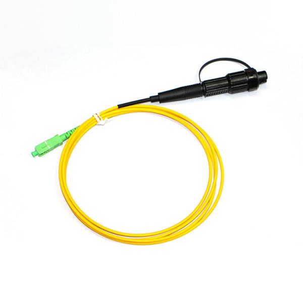 Quality Mini SC APC Fiber Optic Patch Cord Simplex 3.0mm Indoor Cable Compatible Huawei for sale