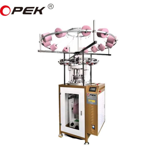 Quality 2024 Pattern Weaving Works for Automatic Circular Rib Hats Knitting Machine for sale