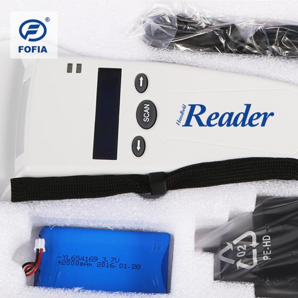 Quality Multi Functional Handheld Animal Microchip Scanner / Animal ID Reader for sale