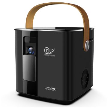 Quality Smart Mini Android 9 DLP LED Projector 6000 LUMENS With Battery for sale