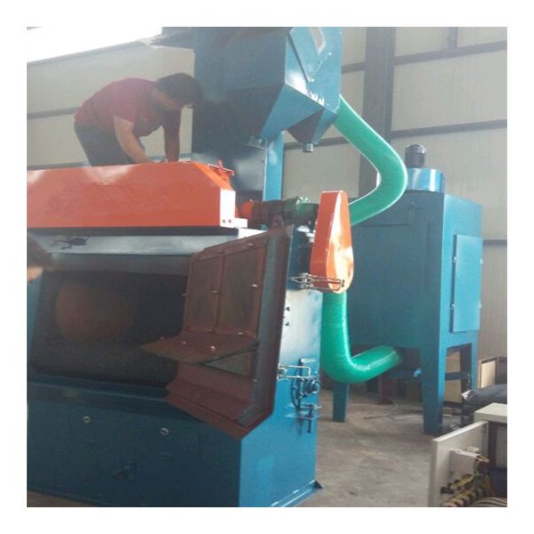 Quality Belt Type Steel Shot Blasting Machine Metal Cleaning Customized Design for sale