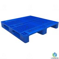 Quality 1100 X 1100 Heavy Duty Plastic Pallet Two Way Entry Euro Warehouse Plastic for sale