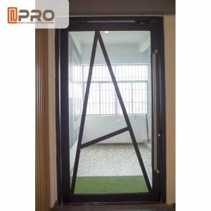 Quality Floor Spring Aluminum Pivot Doors For Interior House Customized Size Front pivot for sale