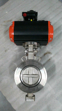 Quality OEM Pneumatic Butterfly Valve Spring Return Pneumatic Operated Butterfly Valve for sale