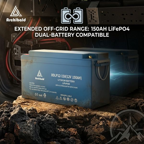 Quality 12V 200AH Dual-Purpose LiFePO4 Camper Van Lithium Battery Cranking Plus Deep Cycle for Off-Grid Van for sale