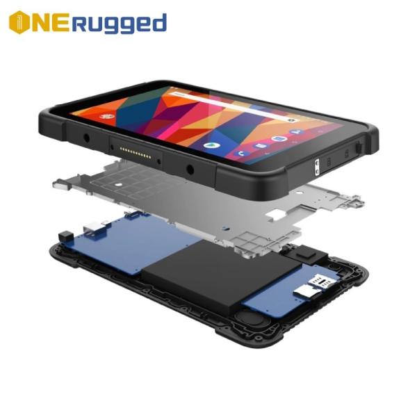 Quality 8 inch Rugged Android Tablet with GPS NFC 4G IP67 700 Nit LCD Touchscreen Dual for sale