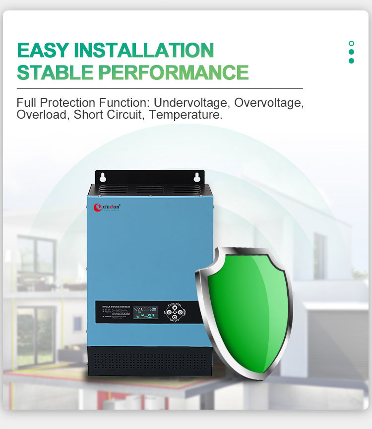 hybrid off grid inverter full protection