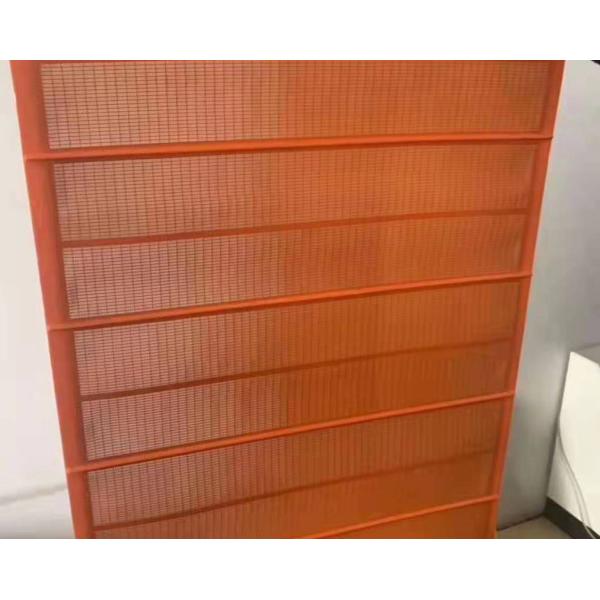 Quality 700mm*1040mm Polyurethane Fine Screen Mesh For Screener for sale