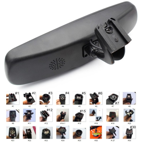 Quality Car Windscreen LCD Rear View Mirror , Wireless Rearview Mirror Backup Camera 4.3 for sale