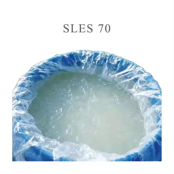 Quality 70% Sodium Laurylether Sulfate SLES C12H26Na2O5S for Industrial Cleaning for sale
