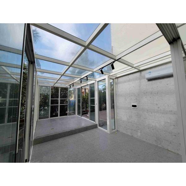 Quality Sturdy Modern Full Glass Sunroom Easy Installation For Construction Projects for sale