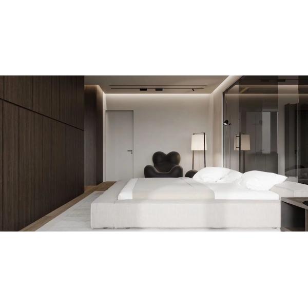 Quality Classic Hotel Double Bed Modern Solid Wood King Bed for sale