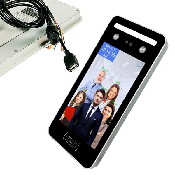 Quality 8 Inch Screen 2.5M Face Recognition Attendance Machine Access Control System for sale