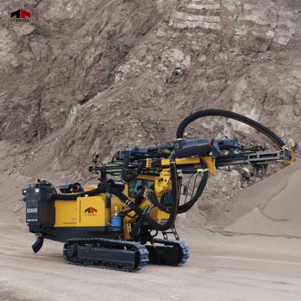 Quality JC660 Integrated Hydraulic DTH Drilling Rig For Open Pit Mining And Quarry for sale