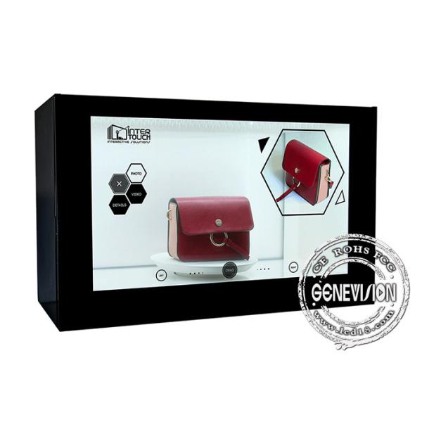 Quality FHD Android Transparent LCD Showcase For Advertising Exhibition for sale