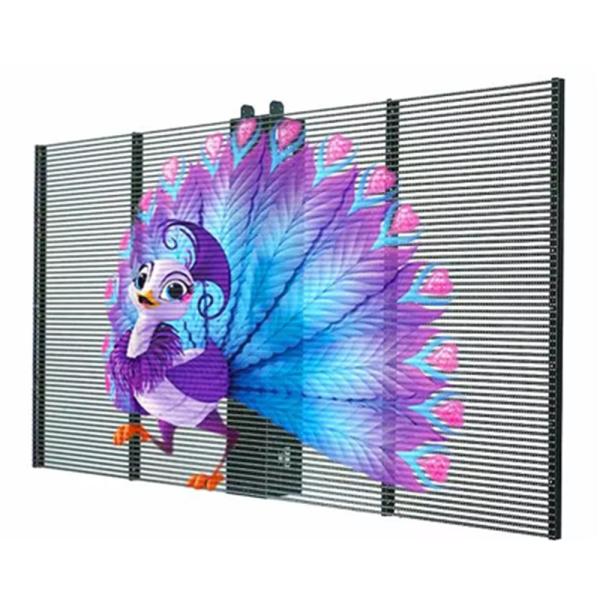 Quality 500*1000 TRA-M Indoor Transparent LED Screen Display Easy Installation in Shopping Mall for sale