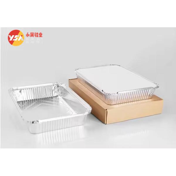Quality Disposable Tin Foil Trays Food Packaging Aluminium Container Disposable Aluminum for sale