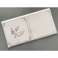 Quality Fireproof Ceiling PVC Panels 25cm Width With Tree Hot Stamping for sale