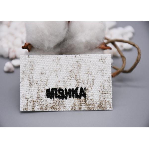 Quality Custom Cotton Printing Ink Logo Screen Printing Label For Garments for sale