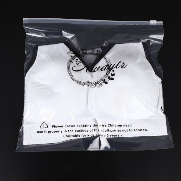 Quality Custom Printed Matte Clear Plastic Zip Lock Packaging Bags Reusable for sale