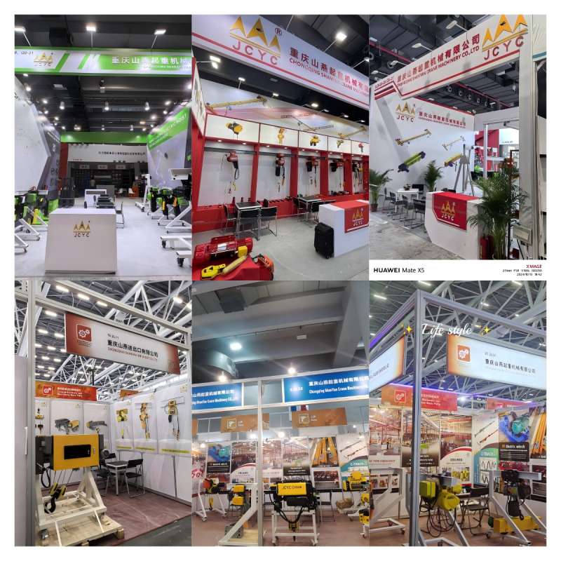 Manufacturer trade show participation and product demonstration