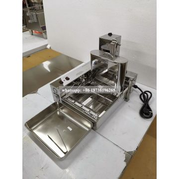 Quality Electric 1800pcs/h 4 Rows Automatic Mini Doughnut Machine for sale