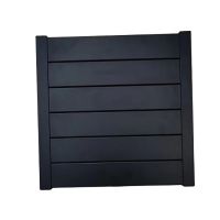 Quality Retractable Sliding Louver Gate Modern Aluminum Gate for T3-T8 Temper and ±3% for sale