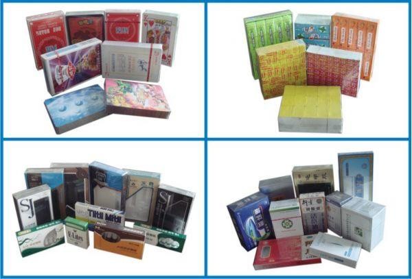 Quality BOPP Film Perfume Box Cellophane Wrapping Machine 50pcs/Min for sale