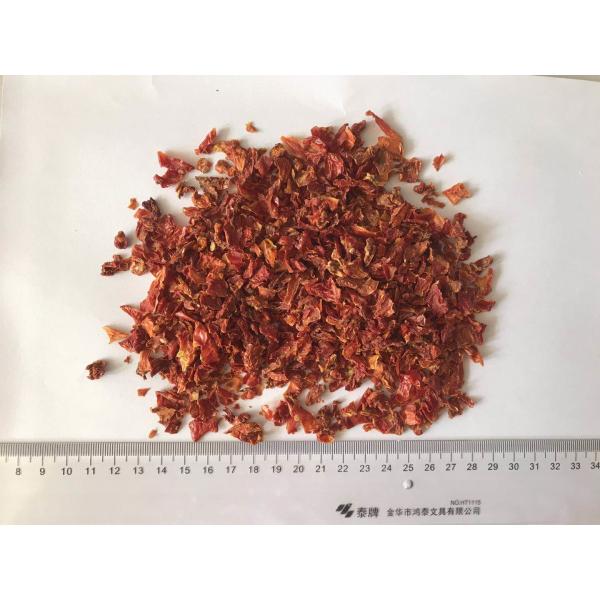 Quality Half Cutted 9*9mm Dehydrated Air Dried Tomatoes for sale