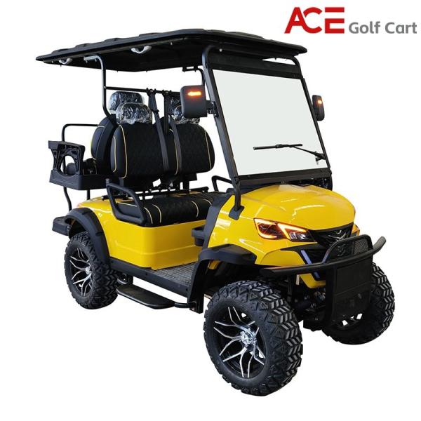 Quality Electric Custom Golf Cart 4 Passengers 48V Club Golf Car CE Certificate for sale