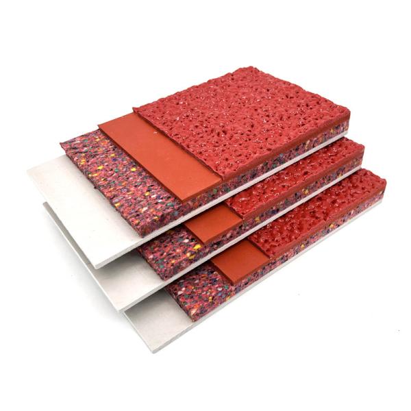 Quality 13mm 15mm Sandwich System Running Track High Flexibility Tartan Track for sale